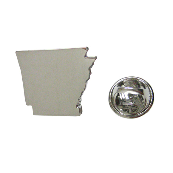 Kiola Designs | Accessories | Arkansas State Map Shape Lapel Pin | Poshmark